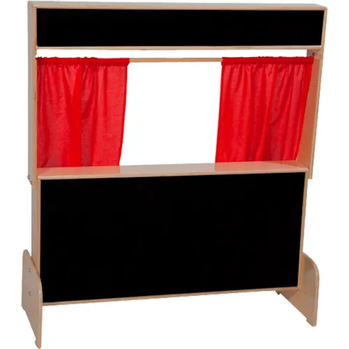 Wood Designs™ Deluxe Puppet Theater with Flannelboard
