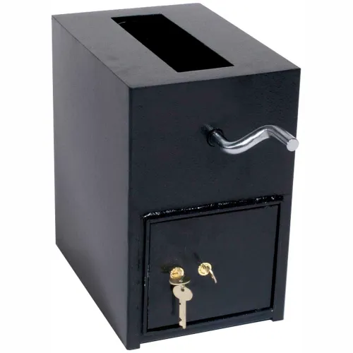 Wilson Safe Depository Safe RH13K Dual Key Lock - 14-1/4"W x 8-1/4"D x ...
