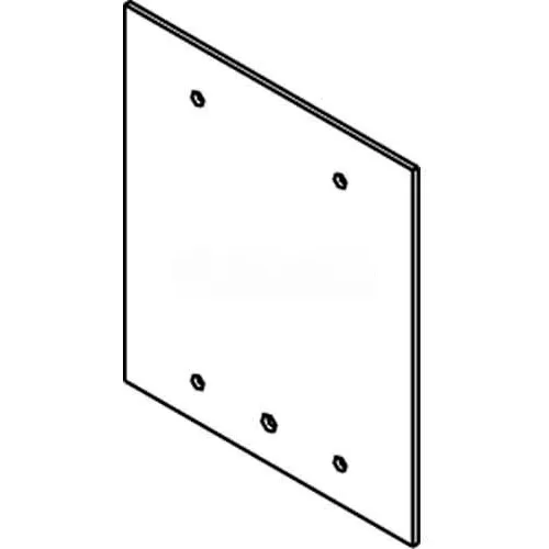 Wiremold Dgt-B Floor Box Af1&3 Top Plate Blank - Pkg Qty 10