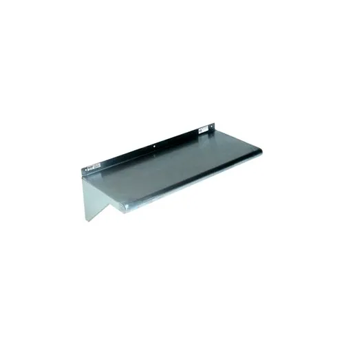Stainless Steel Wall Mounted Shelf, 15" x 36" Shelf
