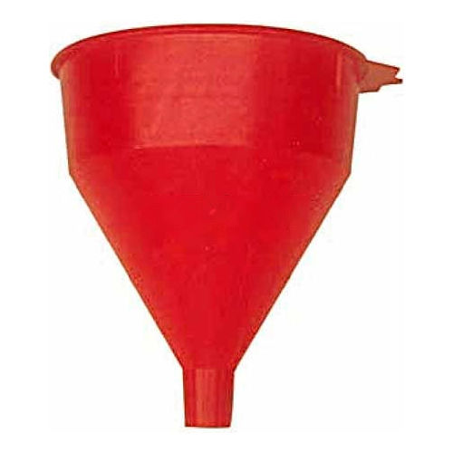 Funnel King® Red Safety Polyethylene 2 Quart Funnel - 32001