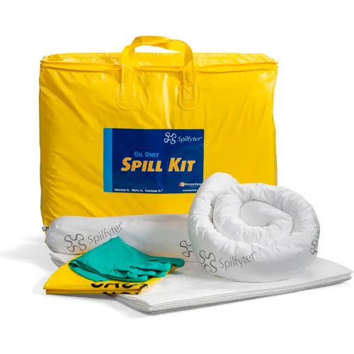 Spilfyter® Grab & Go® Oil Only Value Spill Kit, 4 Gallon Capacity