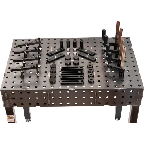 Baileigh Industrial® WJT-CSKUW-16 Starter Clamp Set For 16mm Tables, 40 ...