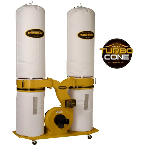 Powermatic® PM1900TX Base Machine Dust Collector, 1100 CFM, 3HP, 3PH, 460V