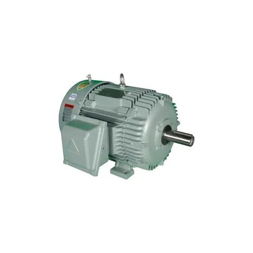 Hyundai T-Frame Motor IEEE10-18-215T, TEFC, Rigid, 3 PH, 215T, 460V, 12 ...