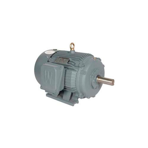Worldwide Electric T-Frame Motor PEWWE30-18-286T, GP, TEFC, Rigid, 3 PH ...