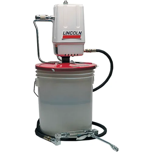 Lincoln Lubrication High-Pressure Heavy-Duty Grease Pump, 25-50lb Drum ...