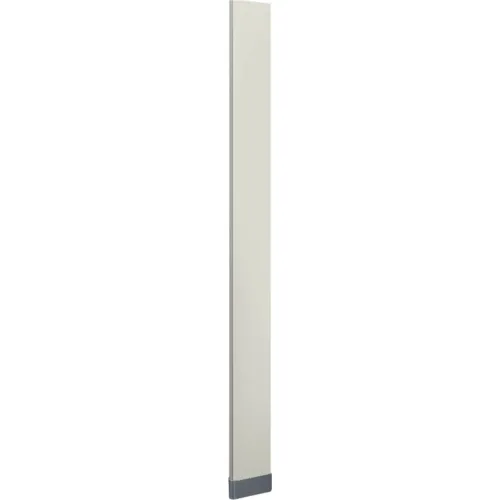 ASI Global Partitions Steel Pilaster w/ Shoe - 18"W x 82"H White