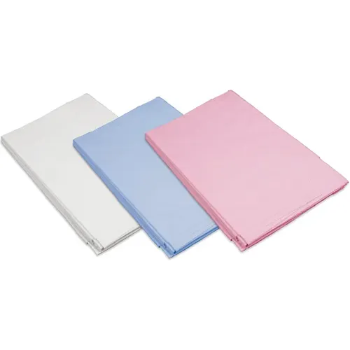 Dynarex 2-Ply Tissue Drape Sheets, 60"L x 40"W, Mauve, Pack of 100
