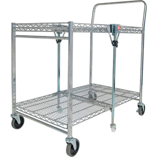 Bostitch Stow-Away Cart, Large Chrome