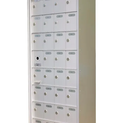 CMC™ 10-Tier 20-Door Locker, Front Load, INT., Surface Mount, 10"W x 10 ...
