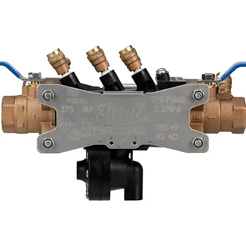 Zurn® Wilkins 375 1" Reduced Pressure Principle Backflow Preventer, 175 PSI