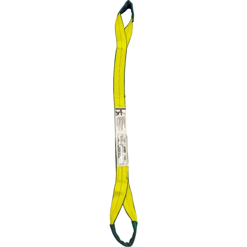 Lift America 2"x10' Poly EdgeGuard Flat Web Sling w/Buffered Twisted ...