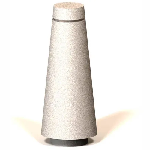 Petersen Manufacturing BLT Tapered Round Concrete Bollard, 12" Dia X 30 ...
