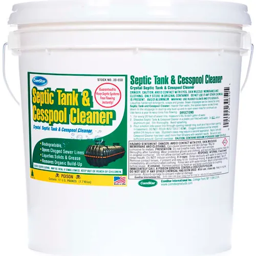 Comstar Septic Tank & Cesspool Cleaner, 17 lb. Pail - 30-650