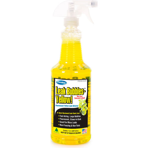 Leak Bubbles Leak Detector With Spray - 1 Quart