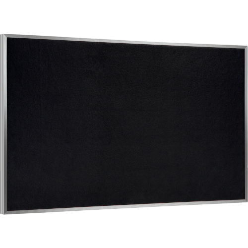 Global Industrial™ Recycled Rubber Bulletin Board, 72"W x 48"H, Black
