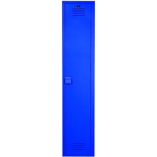 Bradley® 1-Tier 1 Door Lenox Plastic Locker, 12"W x 12"D x 60"H, Deep ...