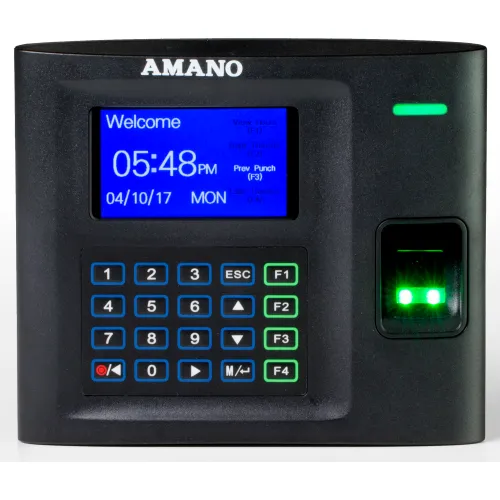 Amano Time Guardian® Complete Automated Time Clock System, Black, MTX ...