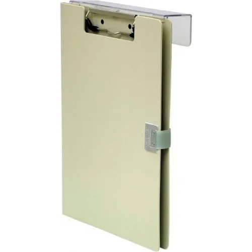 Omnimed® Overbed Covered Poly Clipboard, 10"W x 13"H, Beige