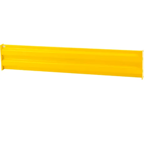 Cogan® Heavy-Duty Steel Rail Barrier, 10'L, Yellow